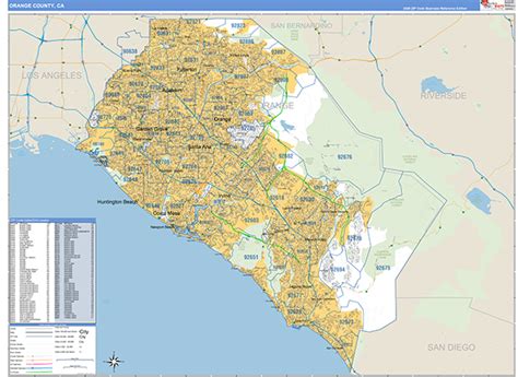 Printable Maps Of Orange County Ca 320 Orange County California Map
