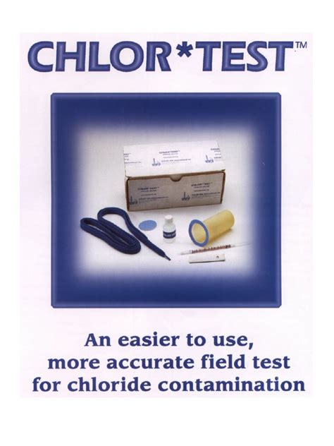 Chlor Test Pdf