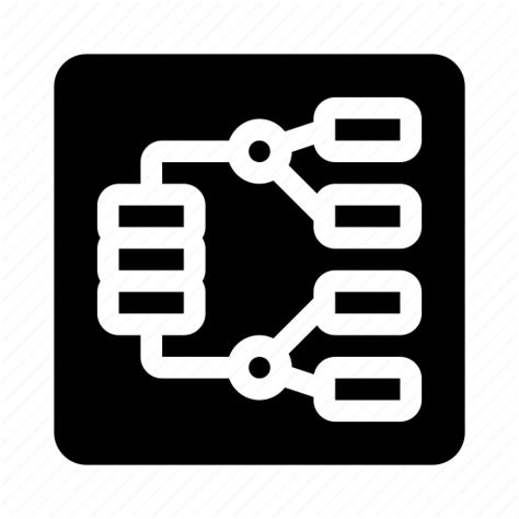 Data Database Networking Diagram Server Icon Download On Iconfinder