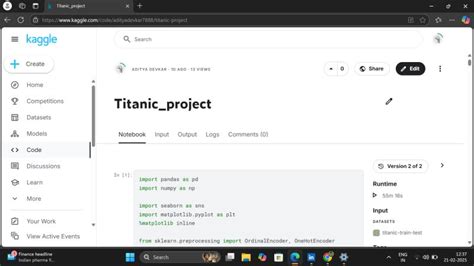 Machinelearning Datascience Kaggle Titanicchallenge Analytics