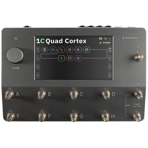 Neural Dsp Quad Cortex Multiefectos Para Guitarra Overdrivecl