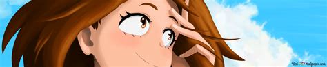 Ochaco Uraraka Happy K Wallpaper Download