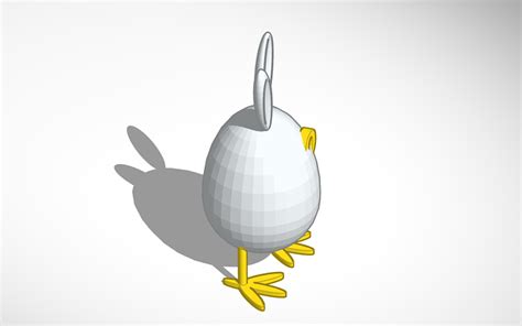 3d Design Chicken Tinkercad
