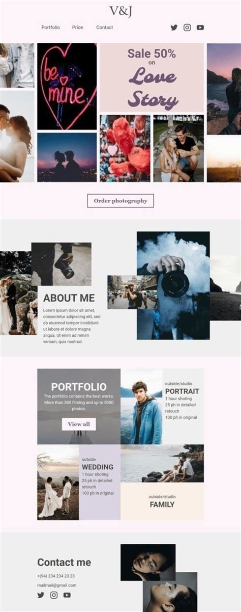 Love Story Email Template By Full Name Stripo Email