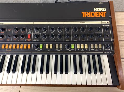 Matrixsynth Korg Trident Vintage Analog Synthesizer Sn 331513