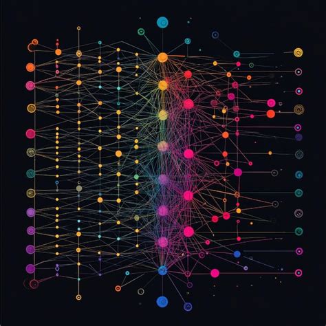 a neural network diagram used for predictive modeling in ai and machine