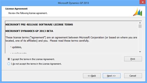 How To Install Microsoft Dynamics Gp 2013 Beta Client Azurecurve