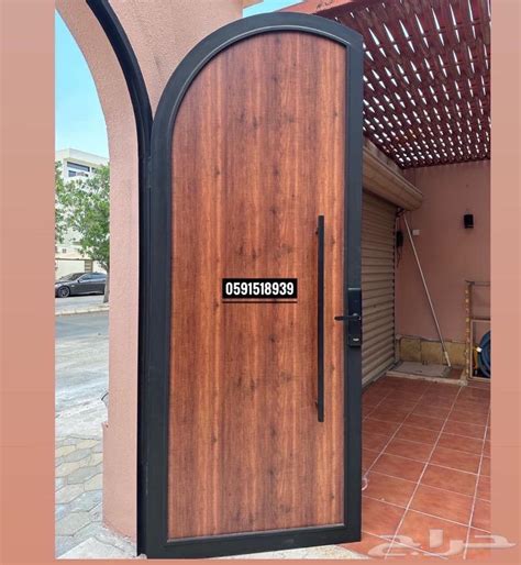 ابواب كلادينج ابواب حديد درابزين حديد درابزين زجاج سكريت موقع حراج