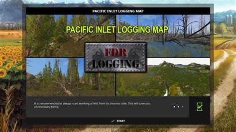 FS17 PACIFIC INLET LOGGING MAP FS 17 Maps Mod Download