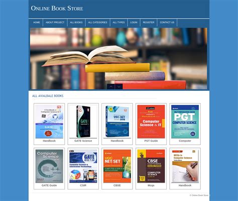 Php And Mysql Mini Project Online Book Store
