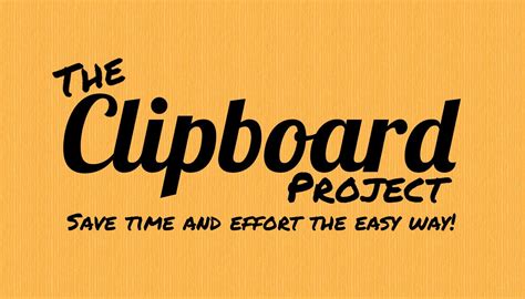 Building The Worlds First Filesystem Based Clipboard Rprogramming