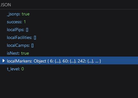 I Cannot See Some JSON Objects In Postman That I Can See In Browser Network Analyzer Tool
