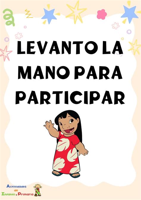 Carteles Normas De Convivencia Con Lilo Y Stitch En 2025 Normas De