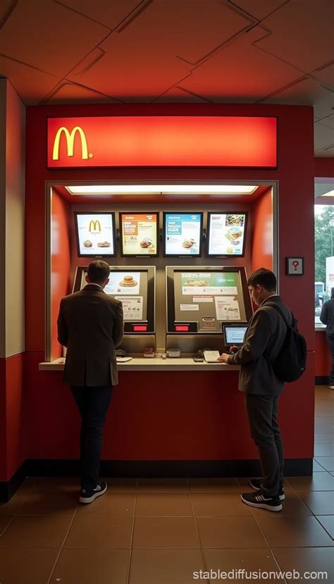 Mcdonalds Kiosk Ui Prompts Stable Diffusion Online