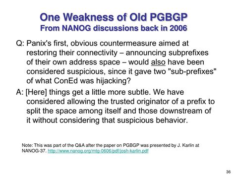 Ppt Routing Data Quality And Its Impact On Bgp Anomaly Detection Algorithms Powerpoint