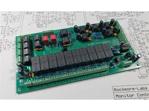 Monitor Controller For Mastering Assembled And Tested Pc Board