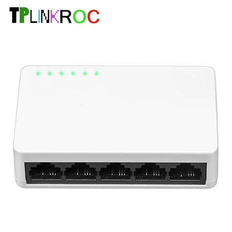 Mini 5 Port 10 100Mbps Desktop Switch Fast Ethernet Network Switch LAN Hub Full Or Half Duplex