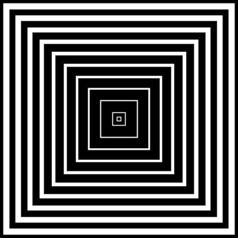 Premium Vector Hypnotic Geometric Repeated Pattern Vector