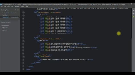 Mathematics Website Project In Php With Source Code Cs619 Youtube
