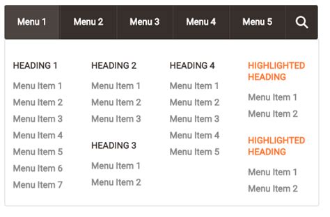 Membuat Dropdown Mega Menu Dengan Css Part 1 Kursus Website Terbaik