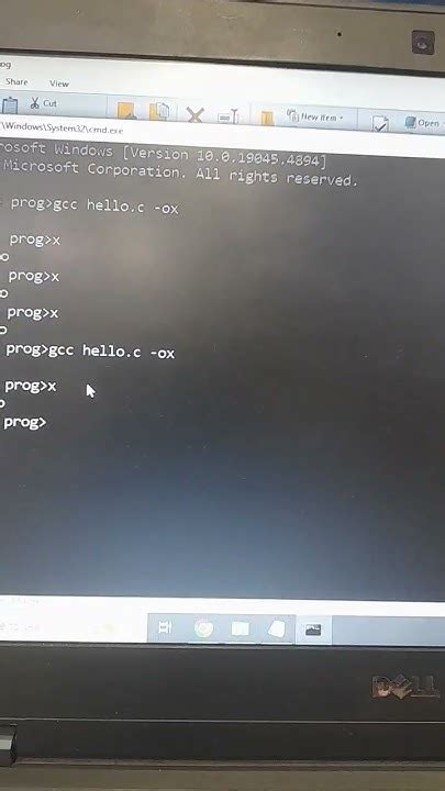 hello in c first program in c youtube