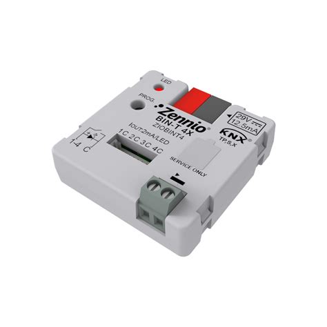 Zennio Universal Interface 4 Binary Inputsled Outputs And 1 Temperature Sensor Input