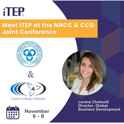 Join Itep At The National Association Of Career Colleges And Career