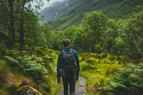 Premium Photo Hiking Adventure On Forest Trail Outdoor Exploration