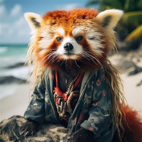 Premium Ai Image Red Pandas