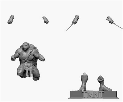 Artstation Tmnt Raphael Ready For 3d Printing Resources