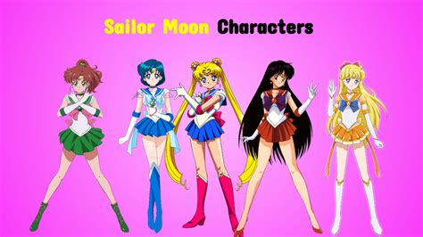 Sailor Moon Characters By Zmcdonald09 On Deviantart