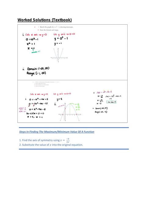 Comprehensive Mathematics Advanced Notes Mathematics Advanced Year