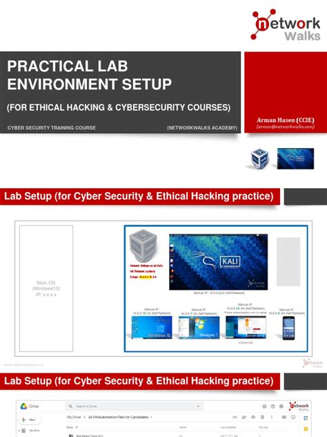 12 Lab Setup Virtualbox And Kali Linux V1 Pdf Virtual Machine Security
