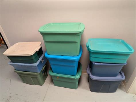Assortment Of Bins Various Sizes Choice 1
