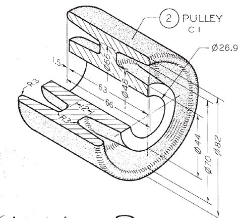 How I Will Get 3disometric Cut Section View In Ug Nx Drafting