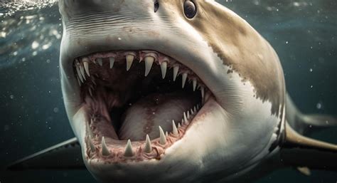 Premium Ai Image A Shark With Sharp Teeth Is Shown