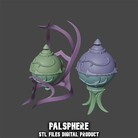 Archivo 3d Palsphere With Stands Cosplaydecoration Item Palworld 🐉