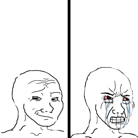 Create Meme Crying Wojak Meme Crying Under A Mask Wojak Crying