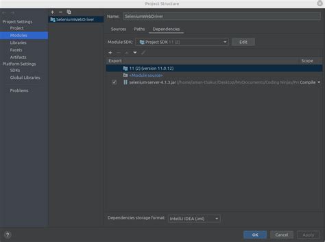Webdriver Installation And Setup For First Test Case Naukri Code