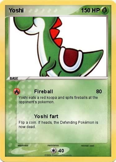 Pokémon Yoshi 443 443 Fireball My Pokemon Card