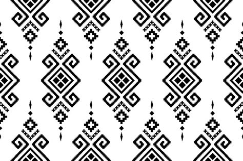 크로스 스티치 다채로운 기하학적 전통 민족 패턴 Ikat 원활한 패턴 추상 디자인 0명에 대한 스톡 벡터 아트 및 기타 이미지