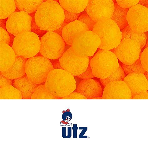 Utz Baked Cheddar Mini Cheese Balls Utz Quality Foods