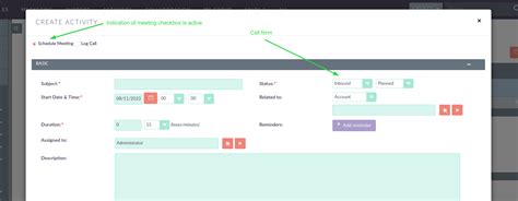 Create View Issue Calendar · Issue 10175 · Salesagilitysuitecrm