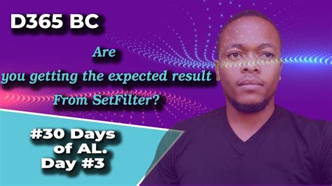 The SETFILTER Procedure In Microsoft Dynamics 365 Business Central YouTube