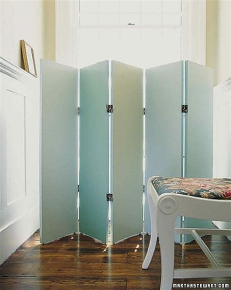 Homemade Folding Room Divider