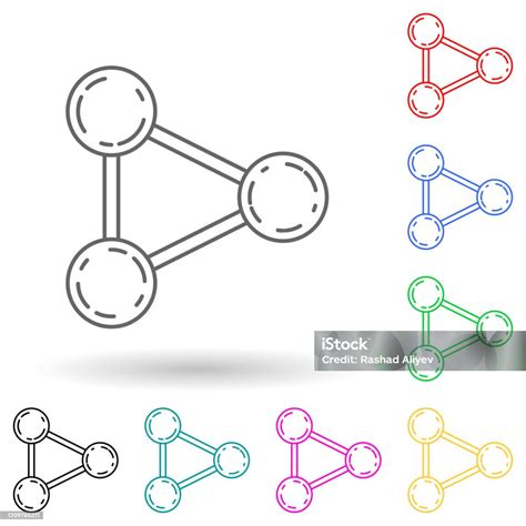 뉴스 앵커 멀티 컬러 스타일 아이콘 Ui 및 Ux 웹 사이트 또는 모바일 응용 프로그램에 대한 간단한 얇은 라인 미디어 아이콘의 개요 벡터 가리기에 대한 스톡 벡터 아트 및