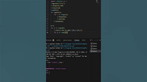Super Graphic Animation Using Python Shortvideo Python Cybersecurit