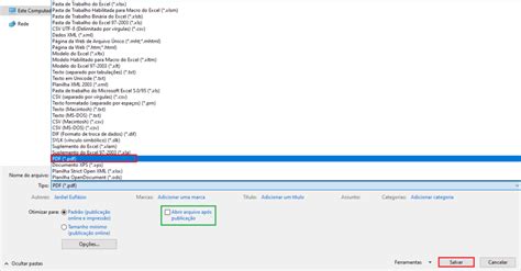 como salvar planilha em pdf guia do excel