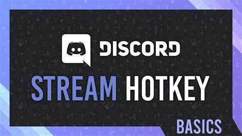 Startstop Discord Stream Using One Key Discord Hotkey Guide