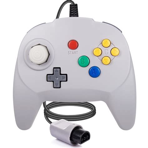 Luxmo Classic N64 Controller Retro Wired Mini N64 Controller Gamepad Joystick For N64 Home Video